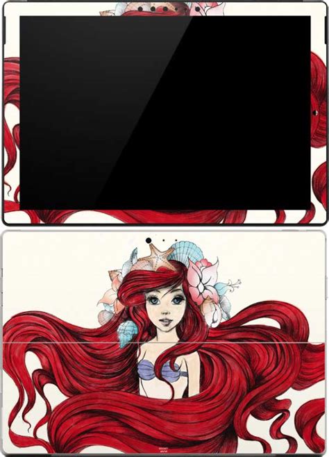 Ariel Illustration Microsoft Surface Skin Disney Skinit