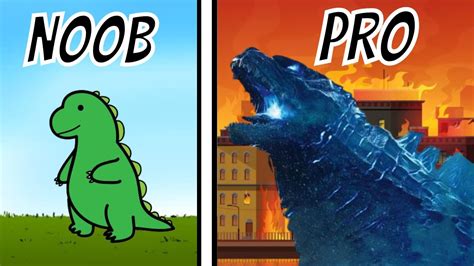 Can NOOBS Defeat PROS In Roblox KAIJU UNIVERSE YouTube