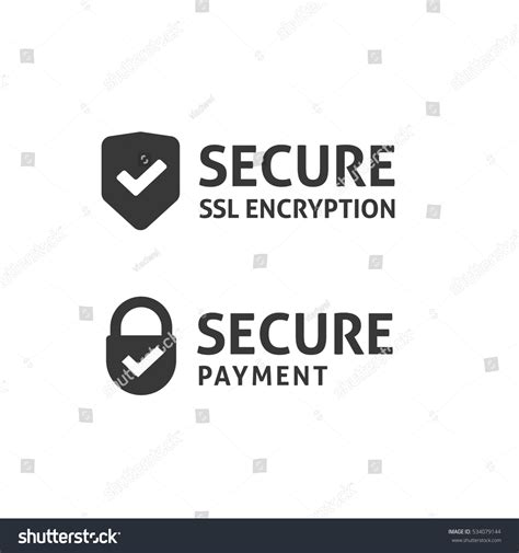 Ssl Secure Certificate Connection Icon Stock Vector Royalty Free