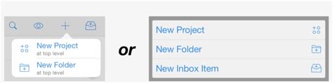 Adding A New Folder In Omnifocus For Ios On Ipad And Omnifocus
