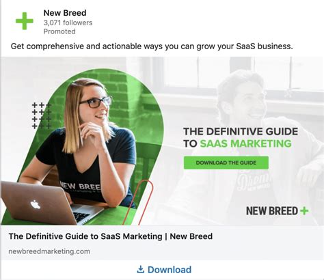 Linkedin Single Image Ad Template