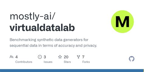 GitHub Mostly Ai Virtualdatalab Benchmarking Synthetic Data Generators For Sequential Data In