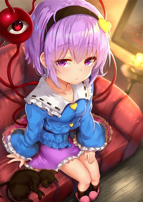 Komeiji Satori Kaenbyou Rin And Kaenbyou Rin Touhou Drawn By