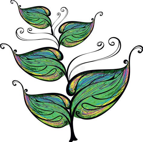 Hand Drawing Twig Stock Illustration Illustration Of Creative 20054339