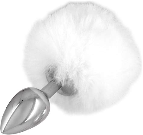 Sexy Bunny Tail Anal Plug Soft And Cute Faux Fur Tail Intense Sensations Double