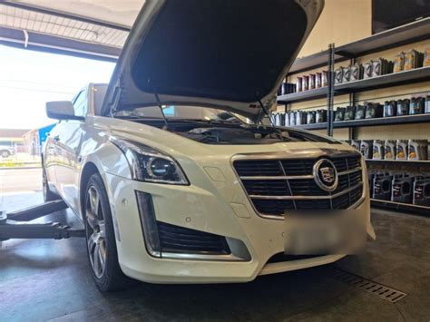 일산 수입차정비 캐딜락 Cts 프론트케이스 오일누유수리 엔진오일교환 외부벨트세트교환 에어컨필터교환 브레이크오일교환 네이버 블로그