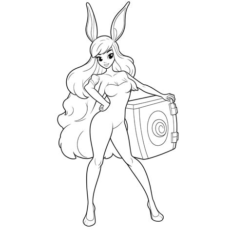 Best Jessica Rabbit Coloring Pages Free Printable Pdf