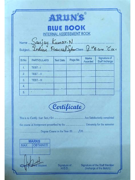 Ifs Assignment Sanjay Kumar N Pdf