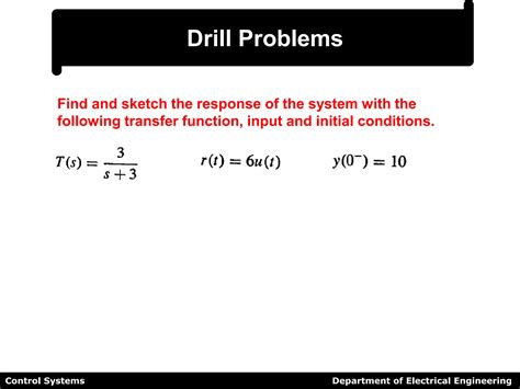 Chapter 2 Linear Control System Ppt