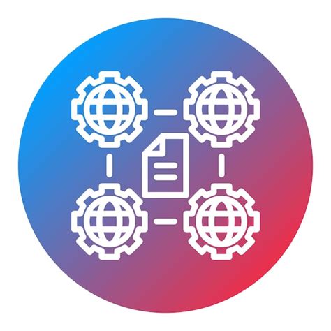 Premium Vector Network Standardization Icon Vector Image Can Be Used