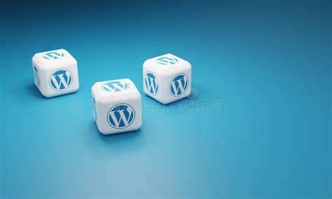 Melitopol Ukraine November 21 2022 Wordpress Logo Icon Isolated On