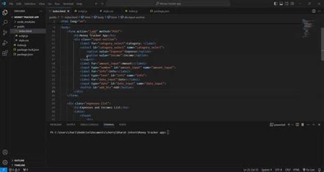 Finished Money Tracker App Project By Bharat Intern Charitha Cherukuri Posted On The Topic