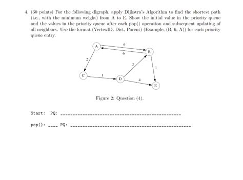 solved 4 30 points for the following digraph apply