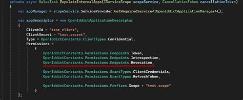 Openid Connect And Oauth20 Server In Aspnetcore Using Openiddict