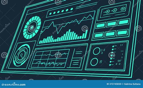 Visualizing Analytics Charts For Data Percentage Analysis Vector Illustration Cartoondealer
