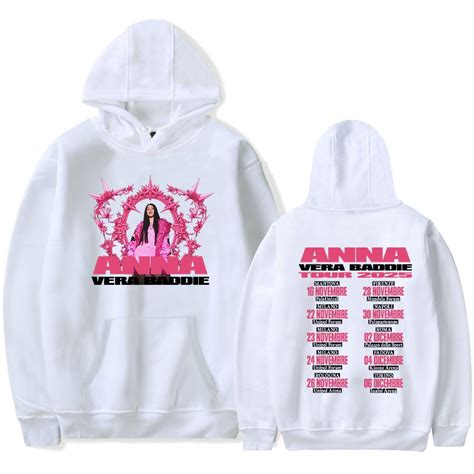 Anna Pepe Vera Baddie Tour 2025 Merch Hoodie Casual Sweatshirt Long