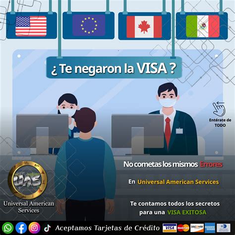 ¿te Negaron La Visa No Universal American Services Facebook