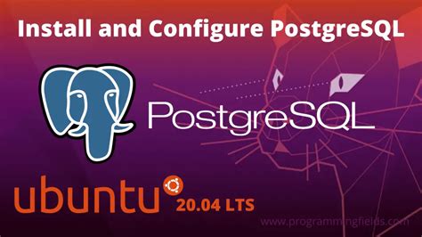 Laakan Solutions Training Log: Install and configure PostgreSQL in AWS EC2 Instance running ...