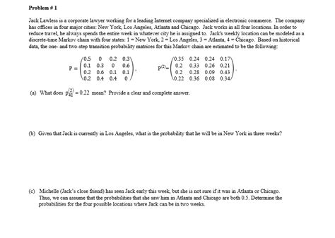 Solved Material Discrete Time Stochastic Processes Chegg