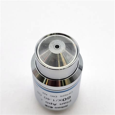 Nikon Microscope Objective Cfi60 Plan Apo 60x Oil Lambda Mrd01605