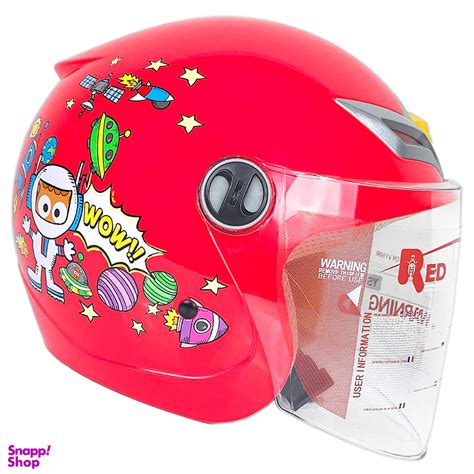 خرید و قیمت کلاه کاسکت کودک بدون فک ردلاین مدل 908 رنگ قرمز به همراه کاور