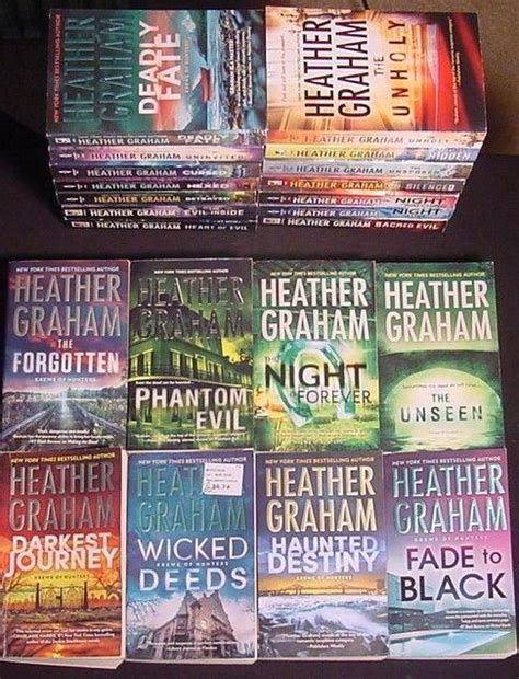 Heather Graham~lot 23 Pb~krewe Of Hunters Series 1 2123 24~fade To