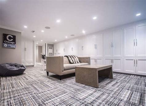 Transitional Basement Design In Lincoln Park Chicago
