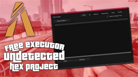 FREE FiveM Lua Executor Undetected Hex Project YouTube