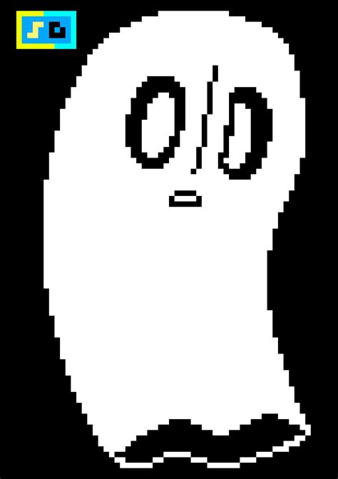 Undertale Napstablook Sprite By Spongedrew250 On Deviantart