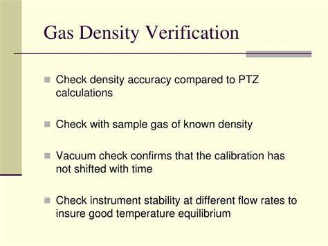 PPT GAS DENSITY S G MEASUREMENT PowerPoint Presentation Free Download ID 5213497