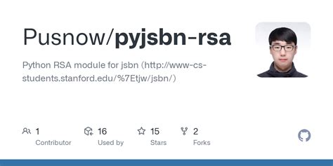 Github Pusnowpyjsbn Rsa Python Rsa Module For Jsbn Cs