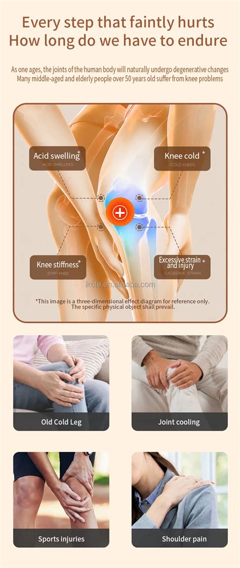 Multifunctional Infrared Physiotherapy Knee Support Brace Health Treat