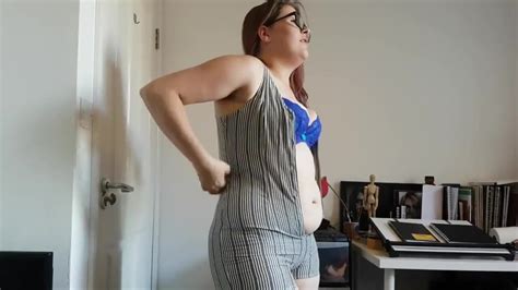 Chubby Tight Clothes Thisvid Com