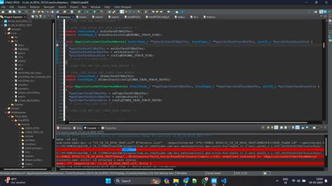 Solved Error When Using Freertos Stmicroelectronics Community