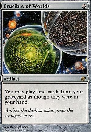 Crucible Of Worlds Fifth Dawn Foil Modern Card Kingdom