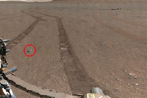 Nasas Perseverance Mars Rover Photographs Collection Of Sample Tubes