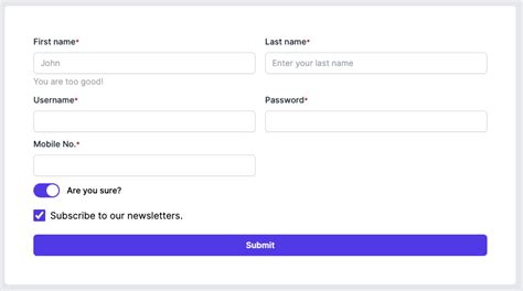 GitHub Sufyan React A Form Ascendtis Own S Instant Validation AForm Component