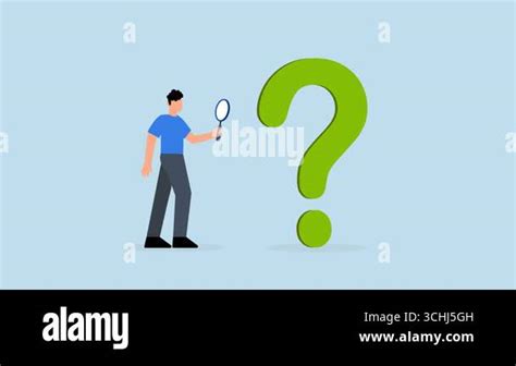 Problem Analysis Businessman Analyze Using Magnifying Glass To Analyze