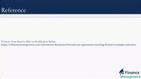 Forward Rate Agreement Pptx