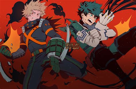 Safebooru 2boys Bakugou Katsuki Blonde Hair Bodysuit Boku No Hero