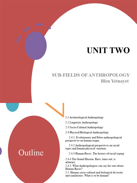 Unit Two Pdf Anthropology Race Human Categorization