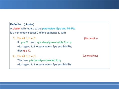 Density Based Clustering Pdf Databases Computer Software And