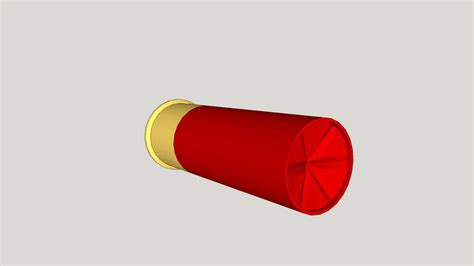 12 Gauge 2 3 4 Shotgun Shell 3d Warehouse