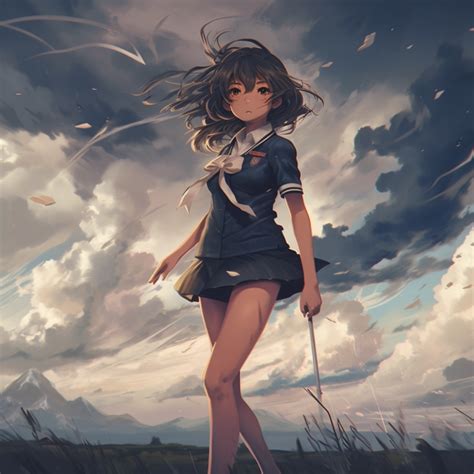 Girl In The Wind By Obsidianplanet On Deviantart