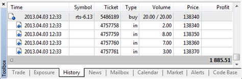 Depth Of Market Trading Operations MetaTrader Help