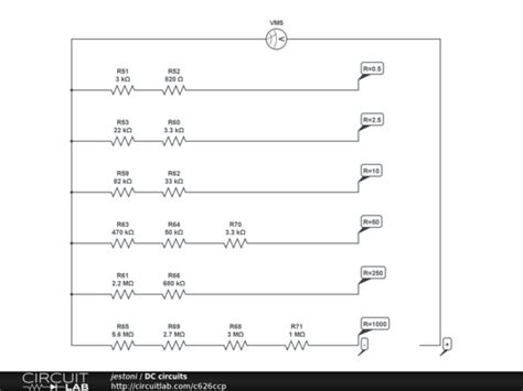 Dc Circuits Circuitlab