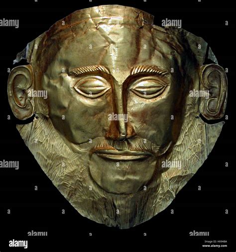 The Mask Of Agamemnon Is A Famous Artifact From Ancient Greece