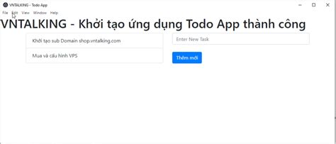 Xây dựng ứng dụng Desktop bằng Javascript ElectronJS VNTALKING