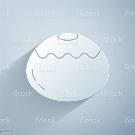 종이 는 회색 배경에 고립 된 유대인 달콤한 빵집 아이콘을 잘라 하누카 수프가니요트 유대인 부활절 케이크 종이 아트 스타일 벡터 0명에 대한 스톡 벡터 아트 및 기타 이미지