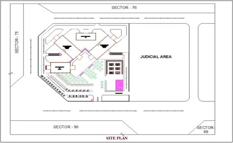 Office Structure Building 2d View Cad Constructive Block Layout Autocad File Cadbull